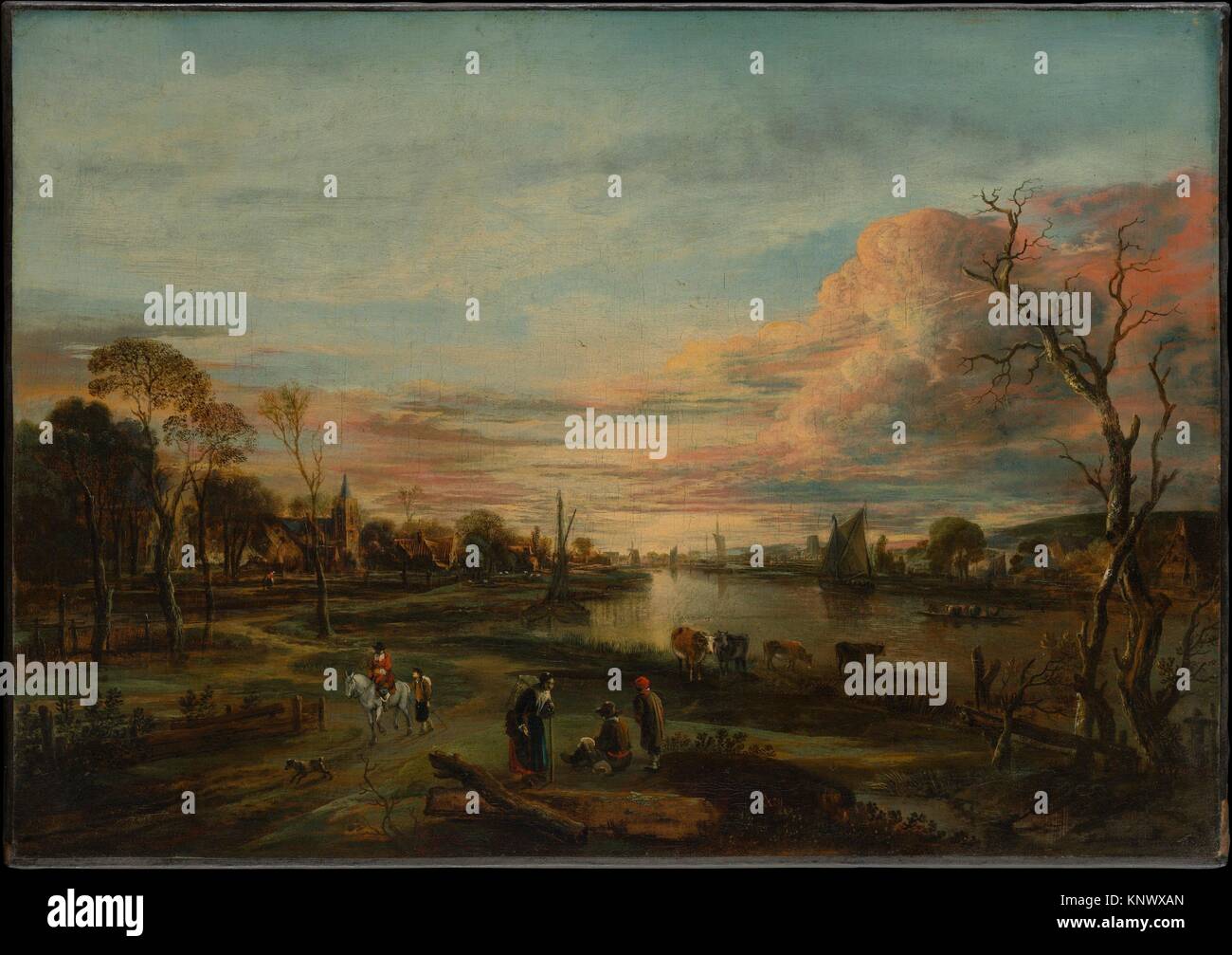 Aert van der neer river hi-res stock photography and images - Alamy