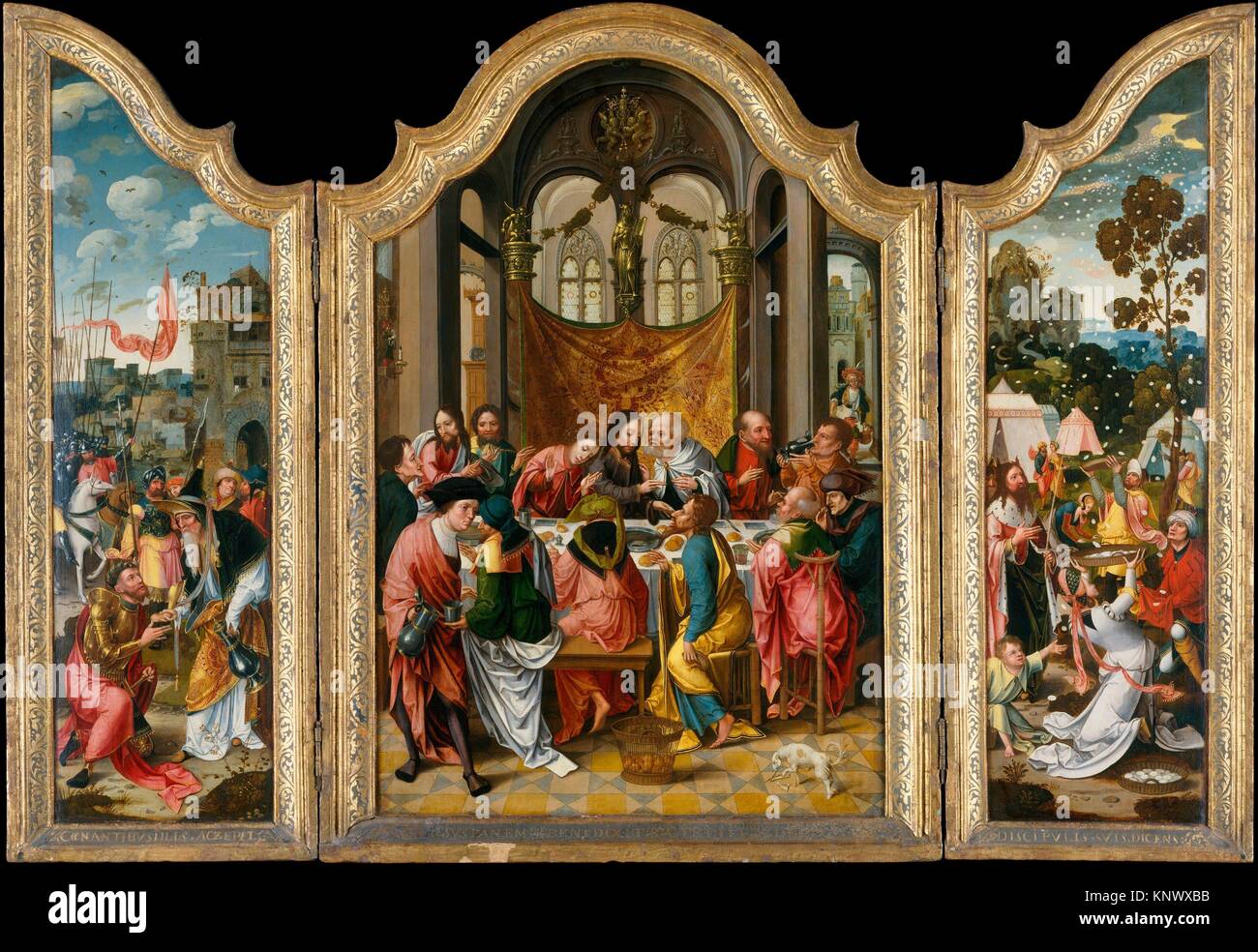 The Last Supper. Artist: Netherlandish (Antwerp Mannerist) Painters (first quarter 16th century ...