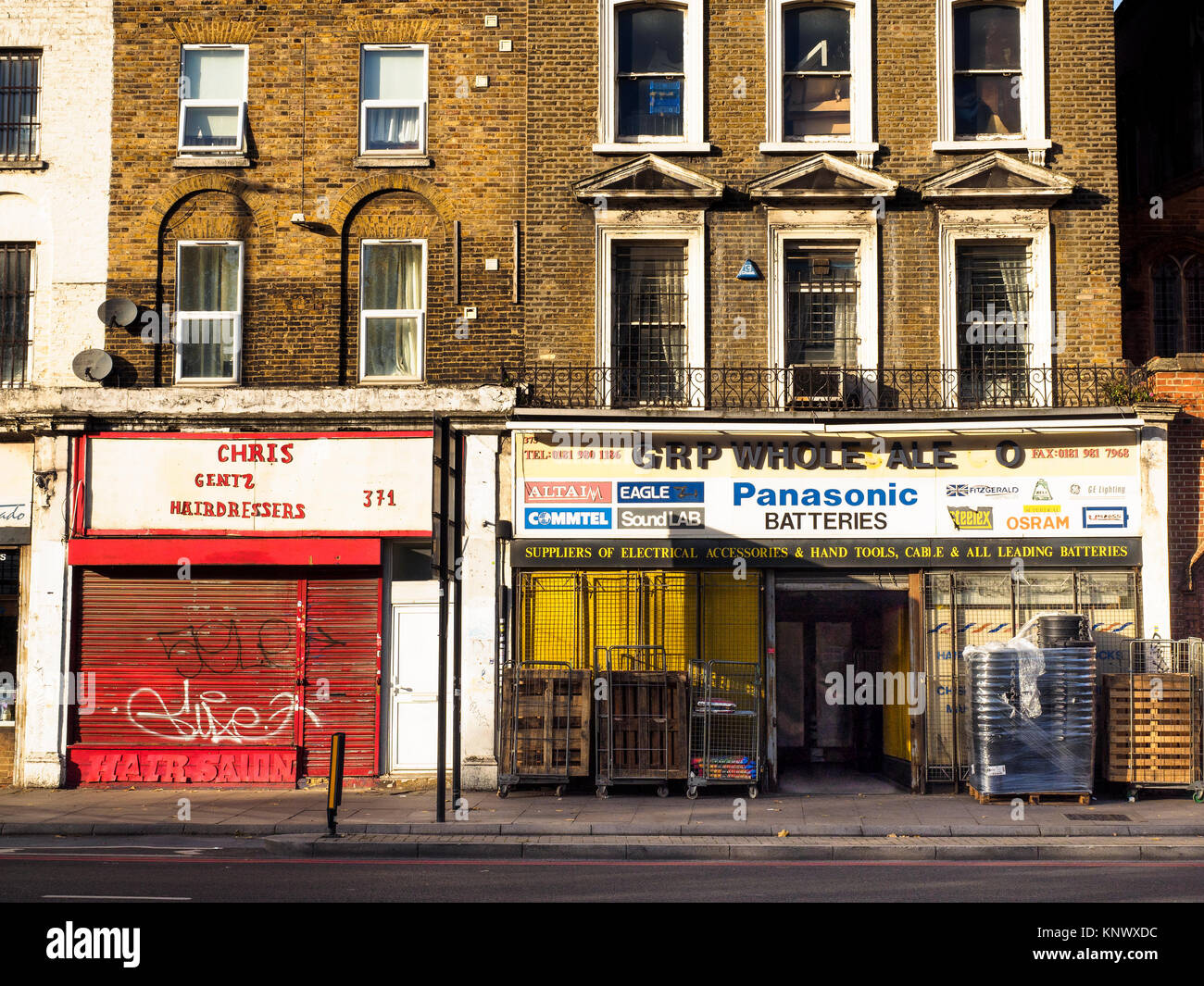 Mile End Rd - London, England Stock Photo - Alamy