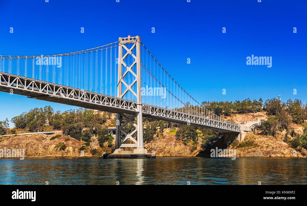 Bridge on sunny day Stock Photo - Alamy