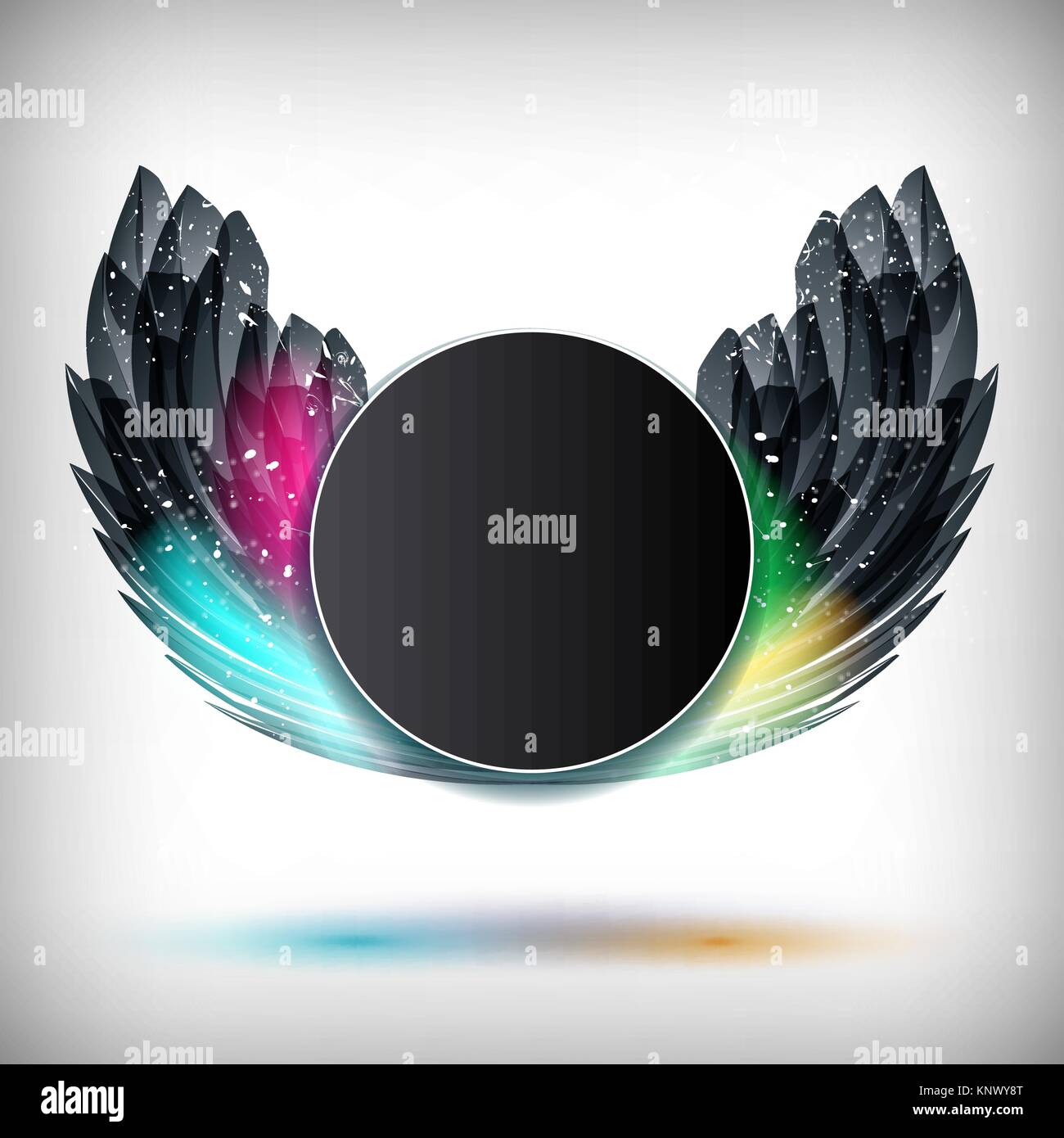 Creative template background. Abstract elements concept, vector ...