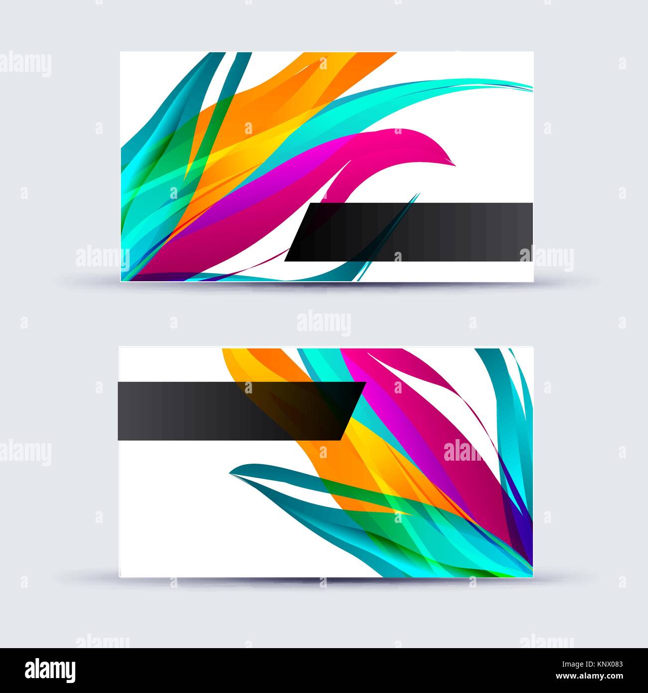 Abstract blank name card template for business artwork. eps 10 Stock ...