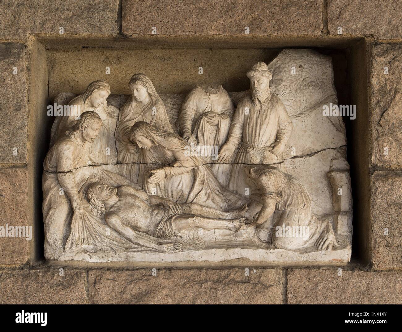 Entombment sculpture lorraine hi-res stock photography and images - Alamy