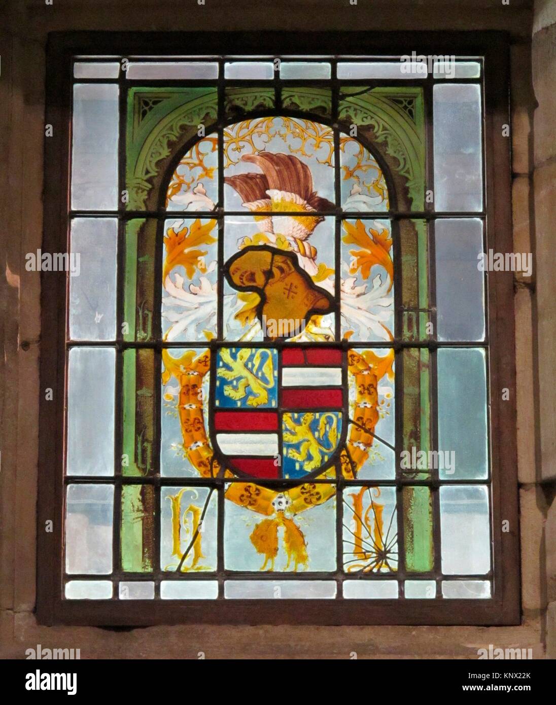 Heraldic Panel with Arms of the House of Hapsburg. Date: ca. 1504-6 ...