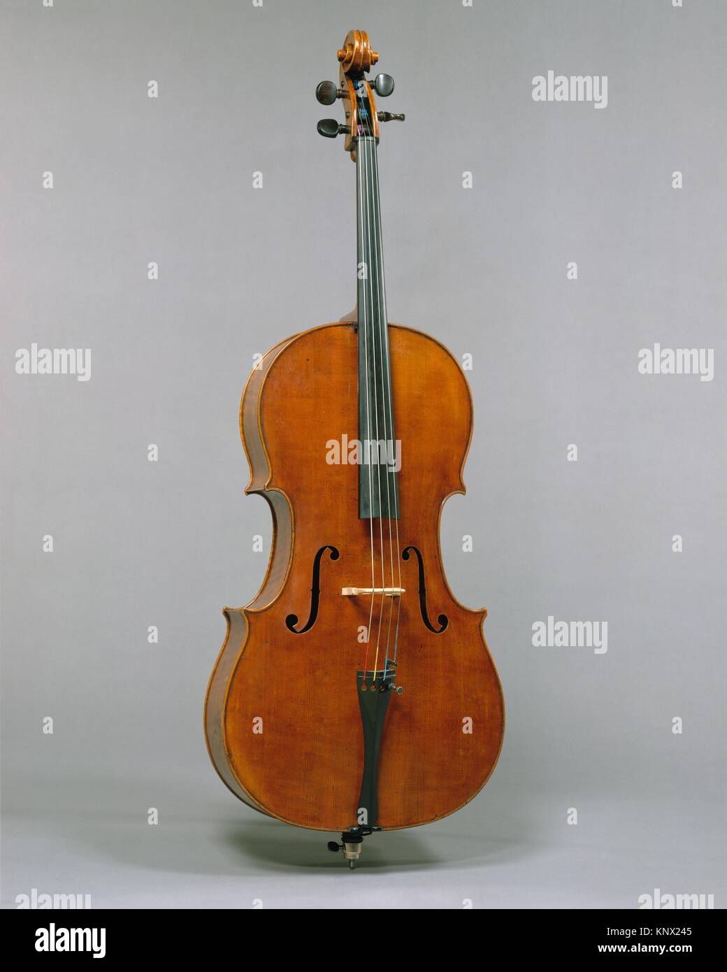 Violoncello. Maker: Attributed to François-Louis Pique (French, Roret ...