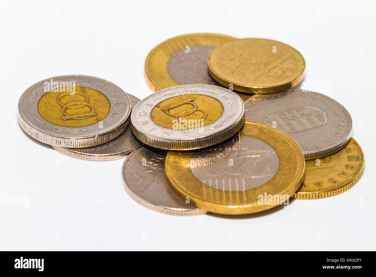 The forint (sign: Ft; code: HUF) is the currency of Hungary. Coins on ...