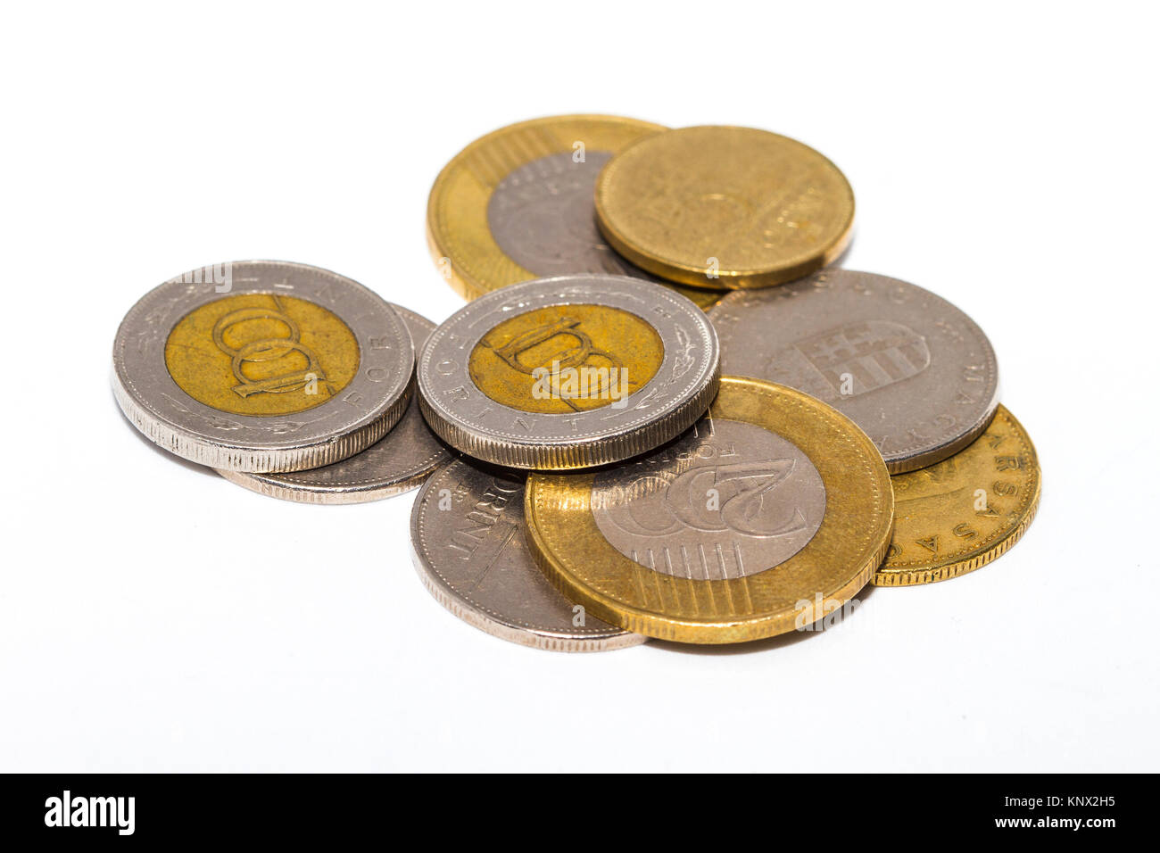 The forint (sign: Ft; code: HUF) is the currency of Hungary. Coins on ...