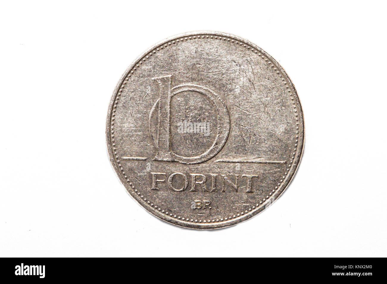 Hungarian forint coins Cut Out Stock Images & Pictures - Alamy