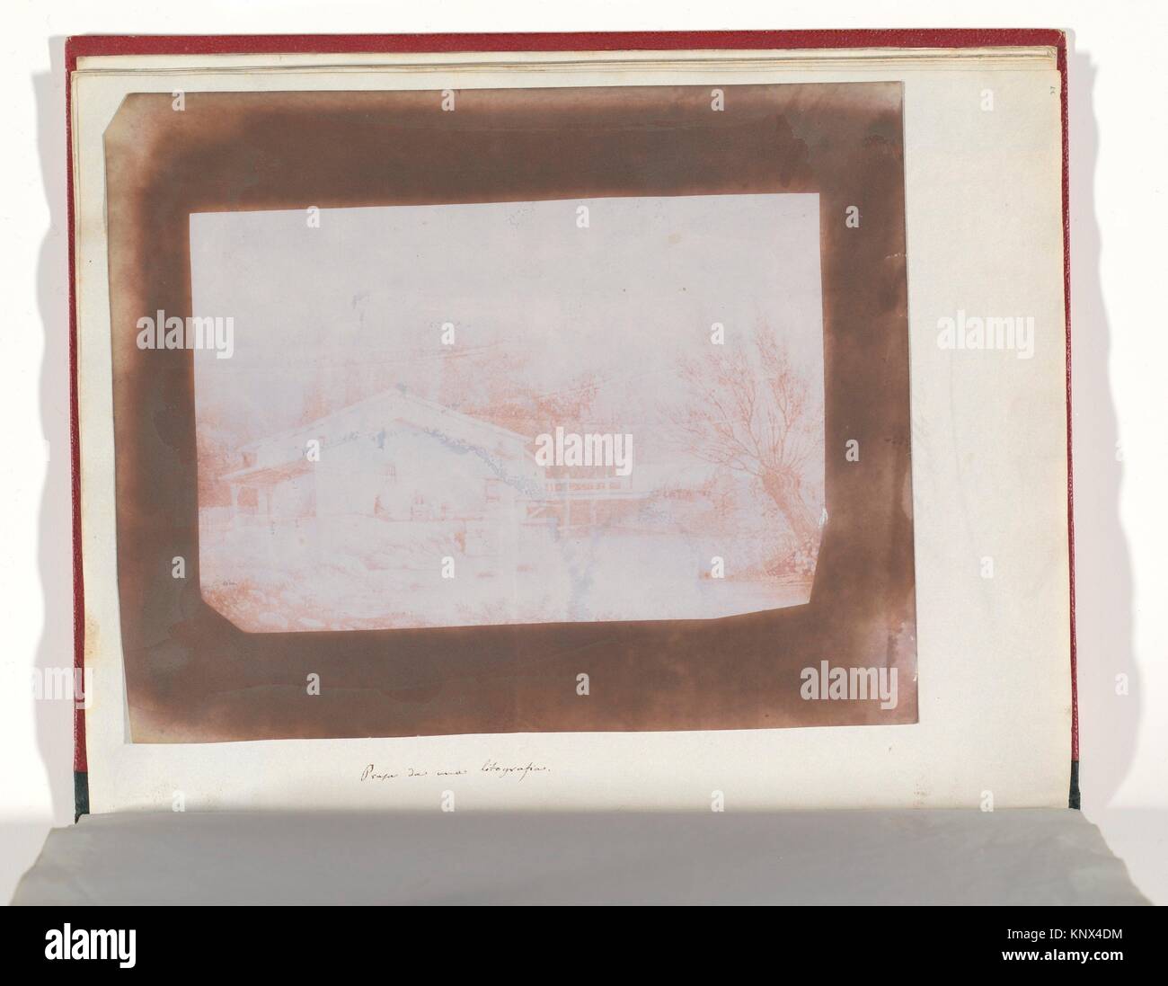 Presa da una litografia. Artist: William Henry Fox Talbot (British ...