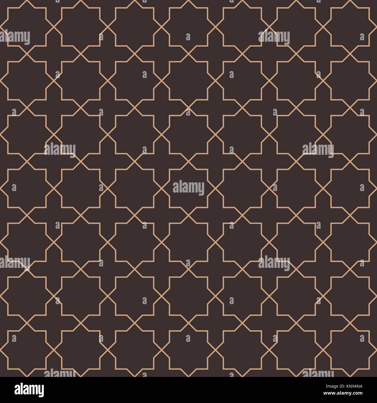 Geometric vector seamless pattern. Islamic abstract background ...