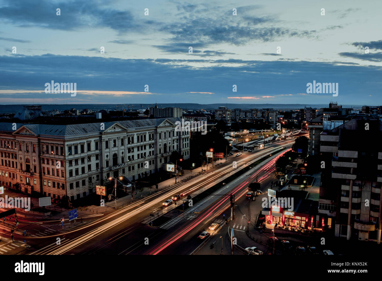 Street and clouds hi-res stock photography and images - Alamy
