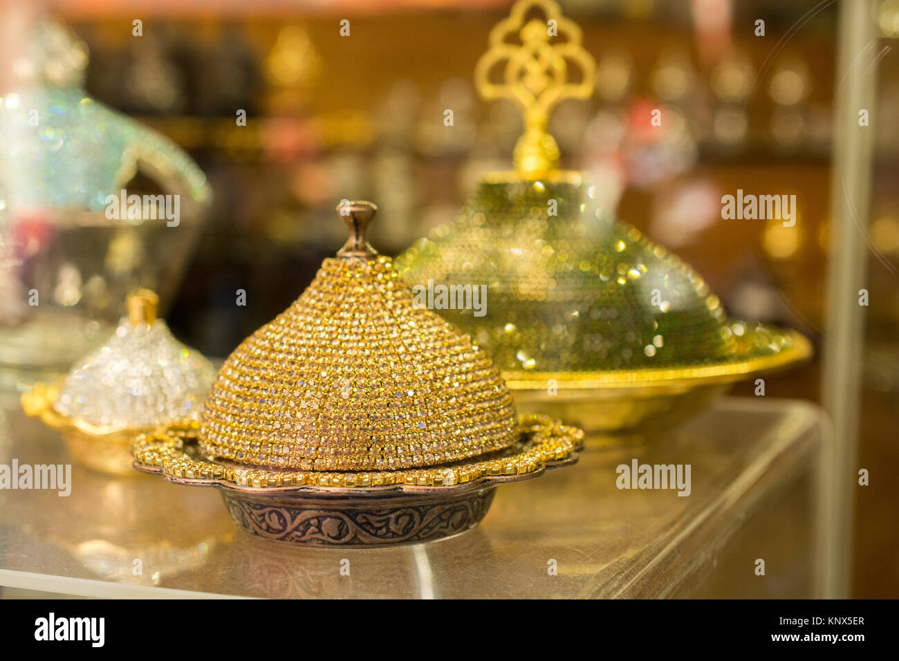 Ottoman Turkish antique kitchen utensils plate Stock Photo - Alamy