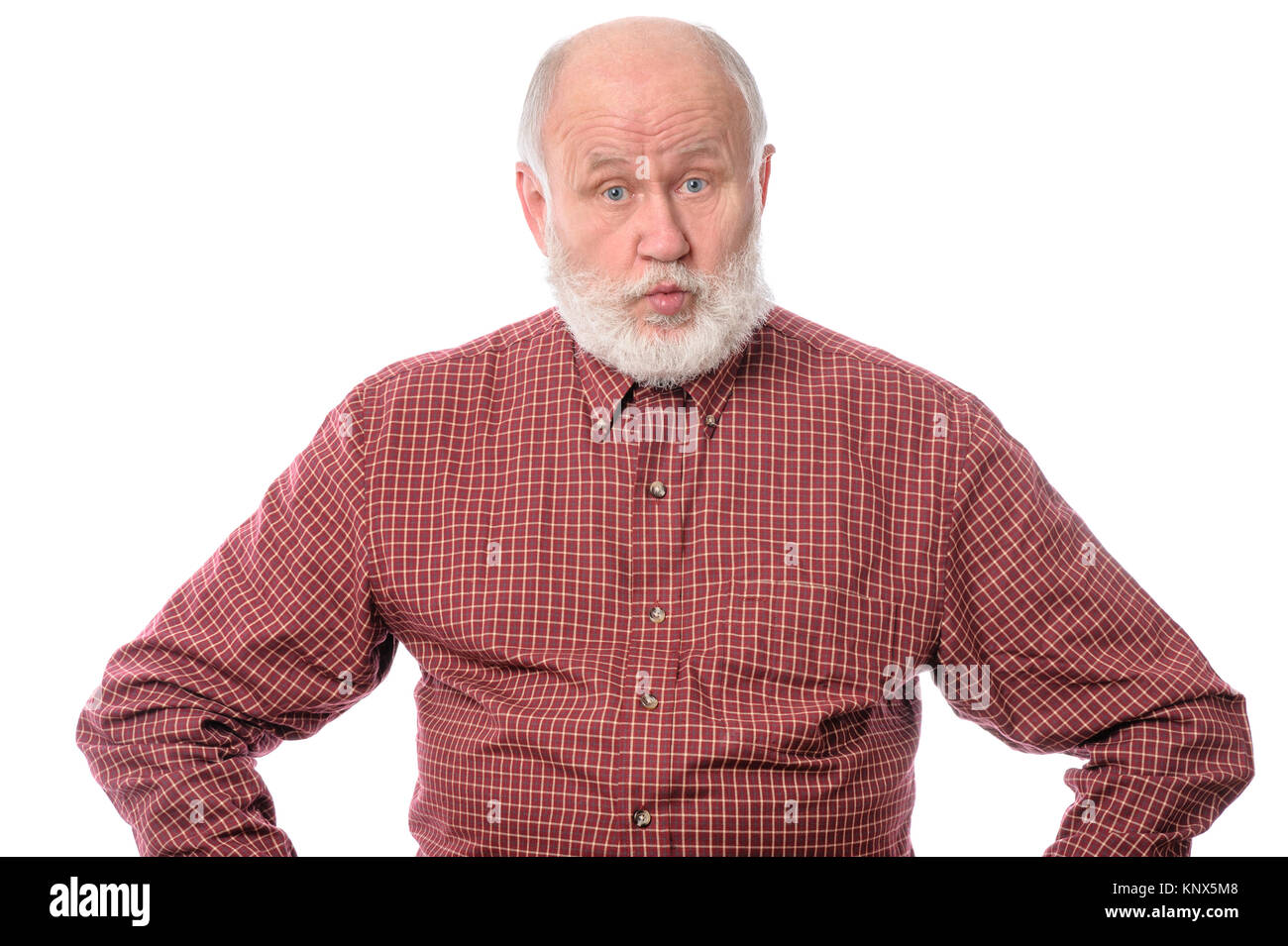 Surprised old man hi-res stock photography and images - Alamy