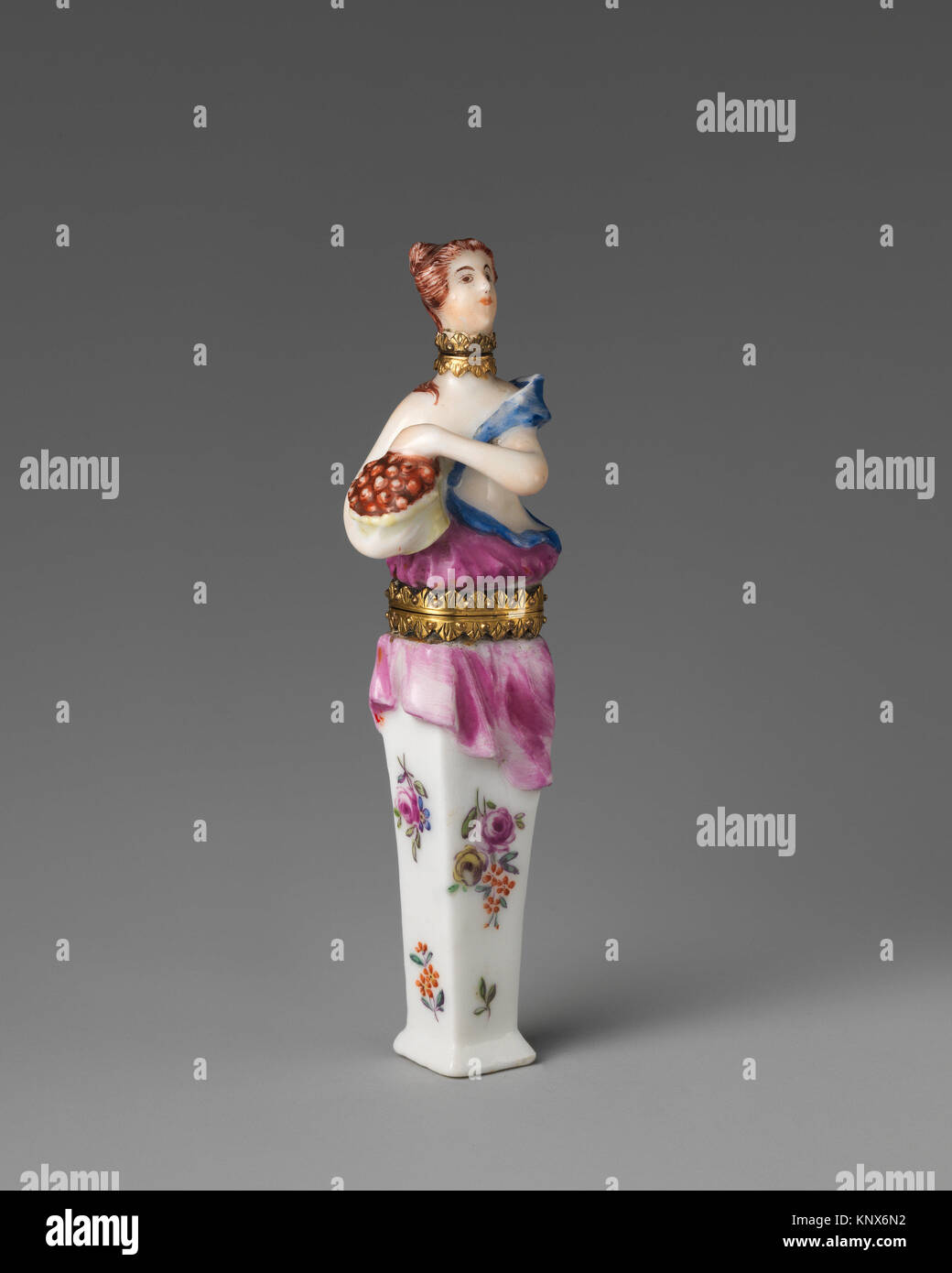 Female term figure. Factory: Chelsea Porcelain Manufactory (British ...