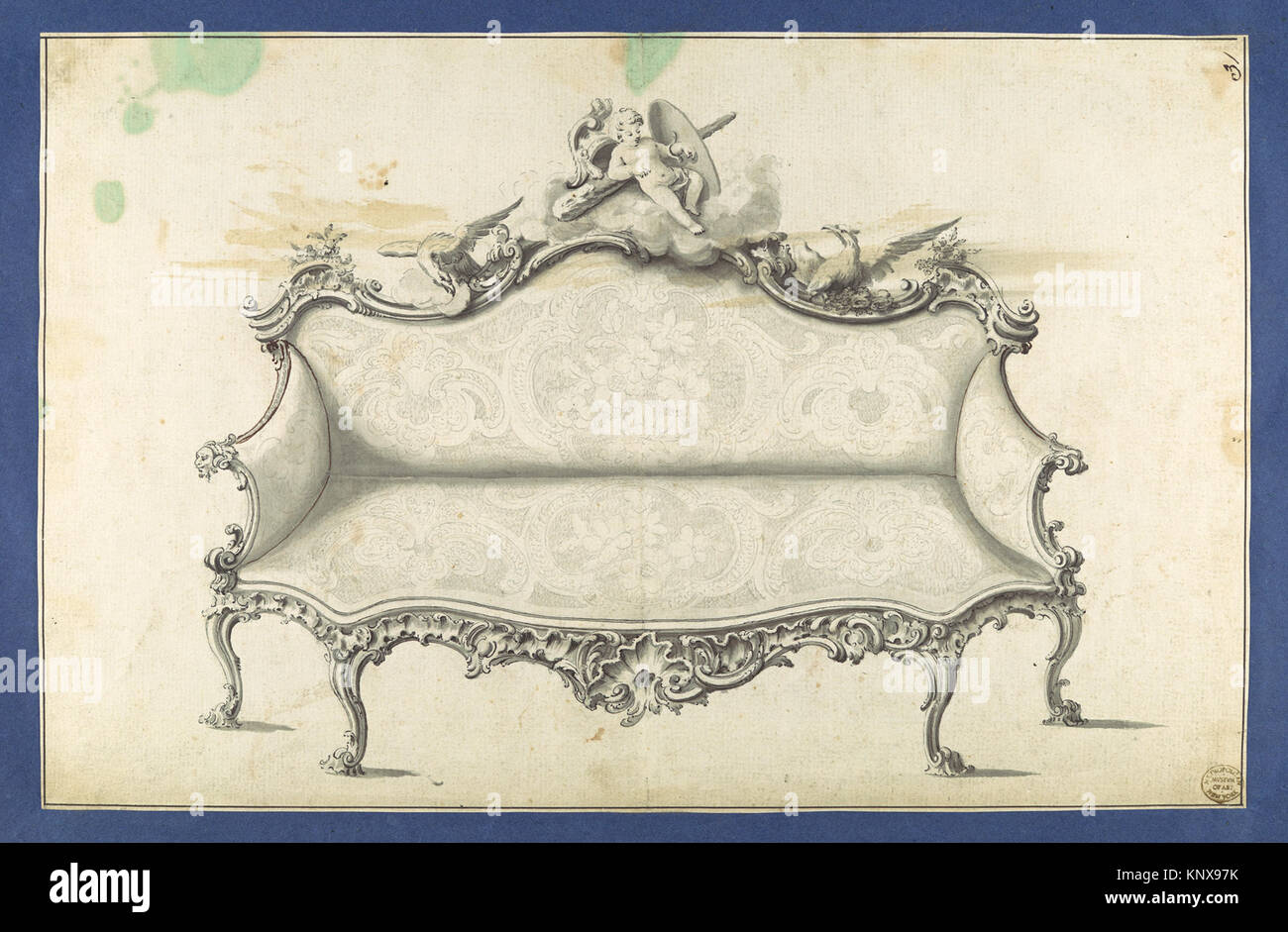 Chippendale Drawings, Vol. I MET DP104122 344525 Stock Photo - Alamy