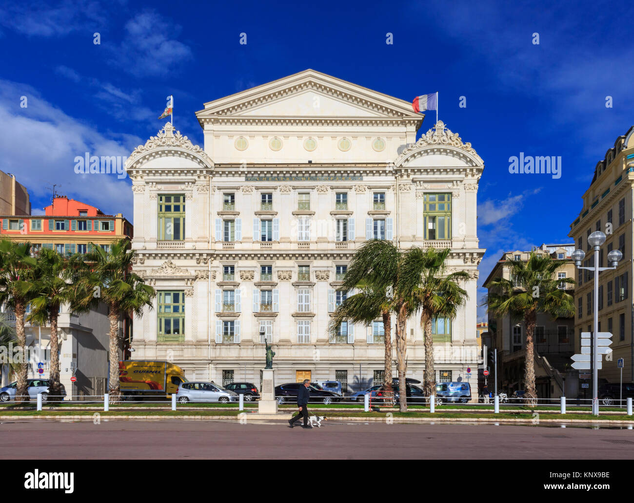 Opéra Nice Côte d'Azur, View of the Opera House, Quai des Etats-Unis ...