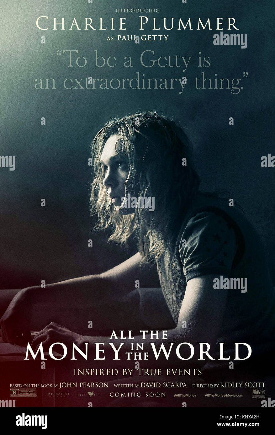 ALL THE MONEY IN THE WORLD, US character poster, Charlie Plummer, 2017 ...