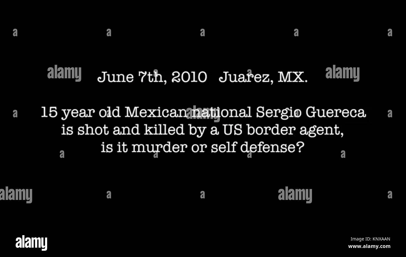 BULLETS AT THE BORDER, 2017. © Double Wave Productions / courtesy ...