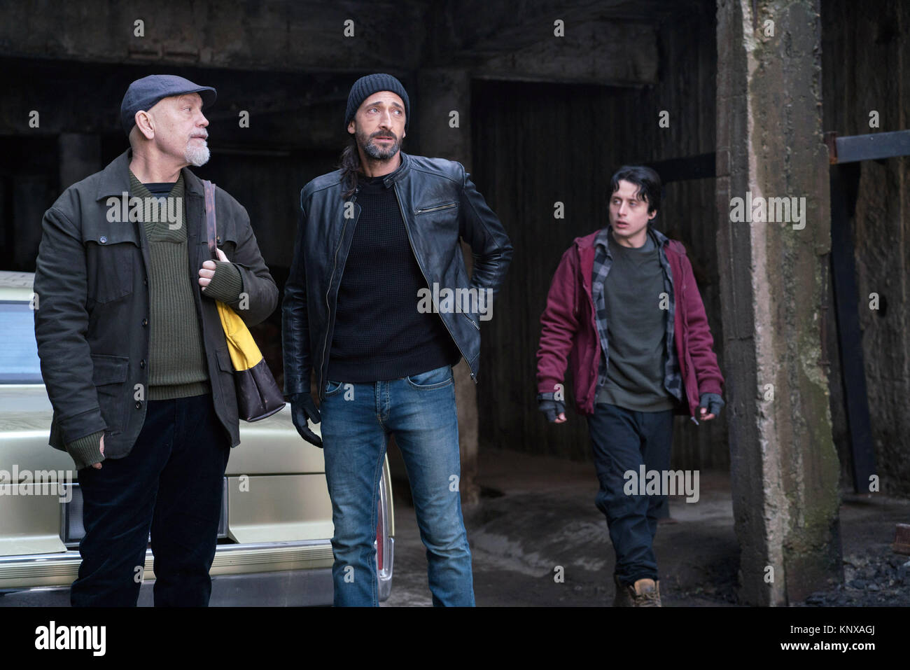 BULLET HEAD, from left, John Malkovich, Adrien Brody, Rory Culkin, 2017 ...