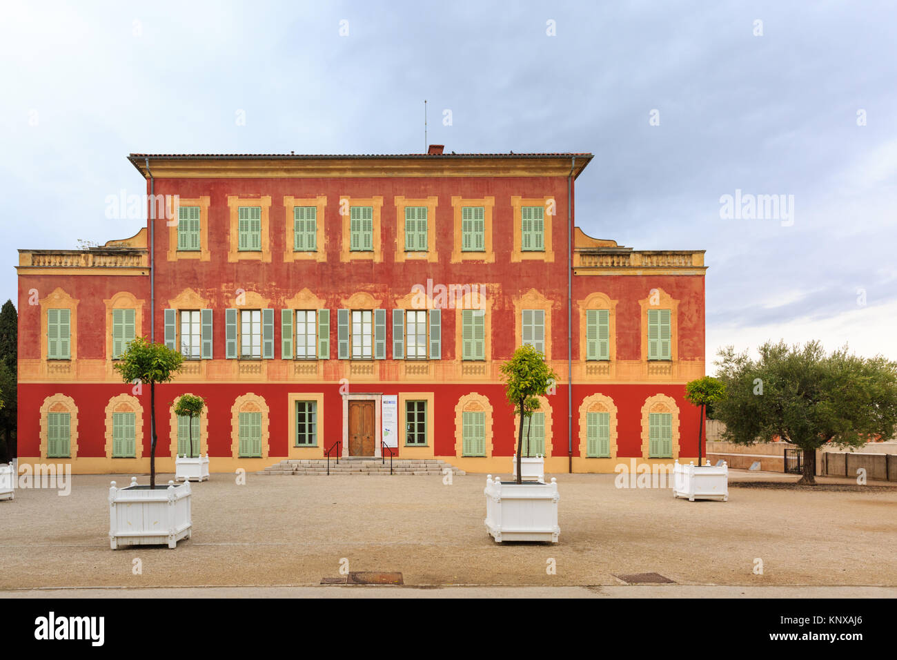 Musee Matisse museum dedicated to the French painter, exterior, Nice ...