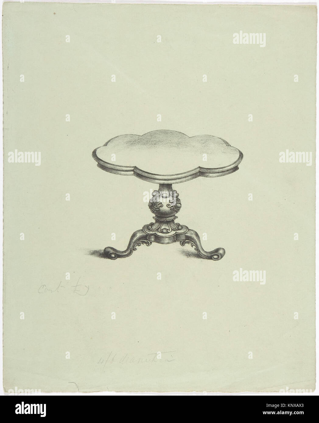 Lobed table hi-res stock photography and images - Alamy