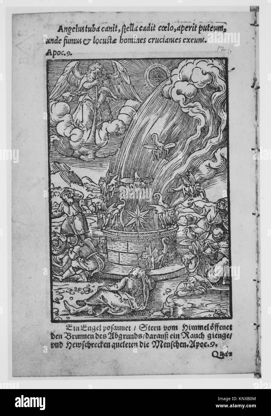 MET MM89880 manuscript illustrating Apocalypsis S. Ioannis, featuring ...