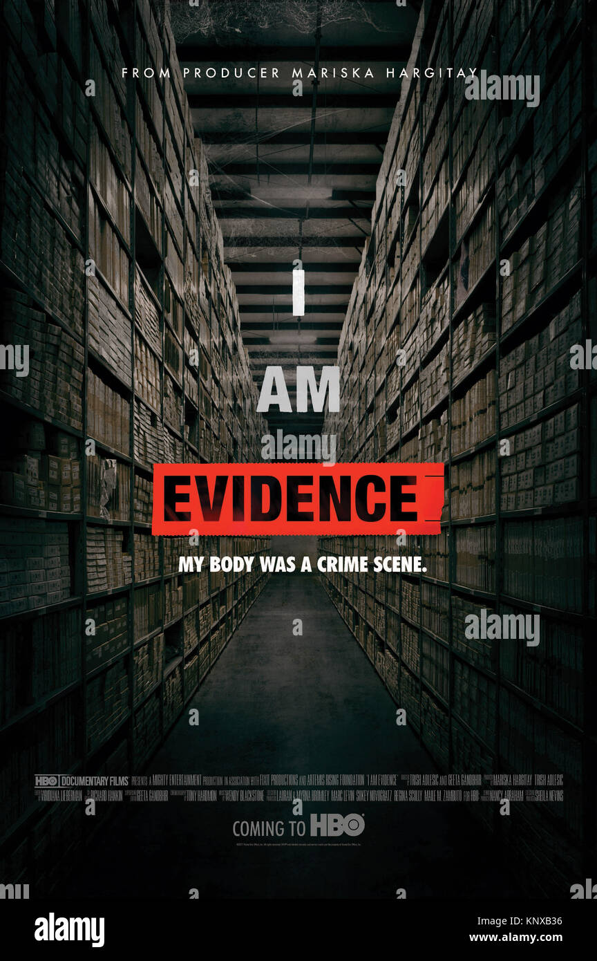 I AM EVIDENCE, US poster, 2017. © HBO Documentary Films/Courtesy ...