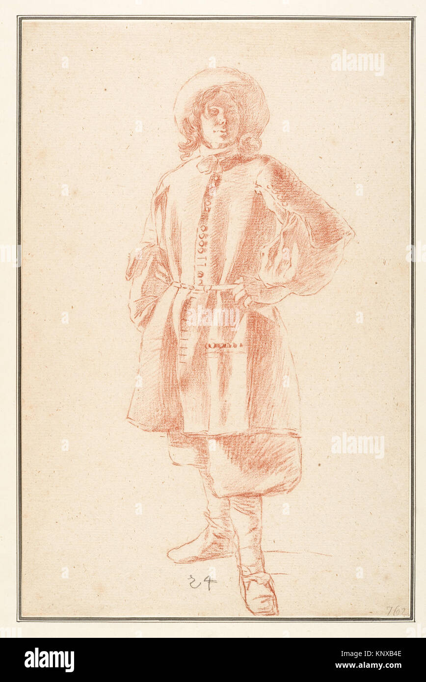 A drawing by Josef Klieber, depicting the figures of Flora and Zephyr ...