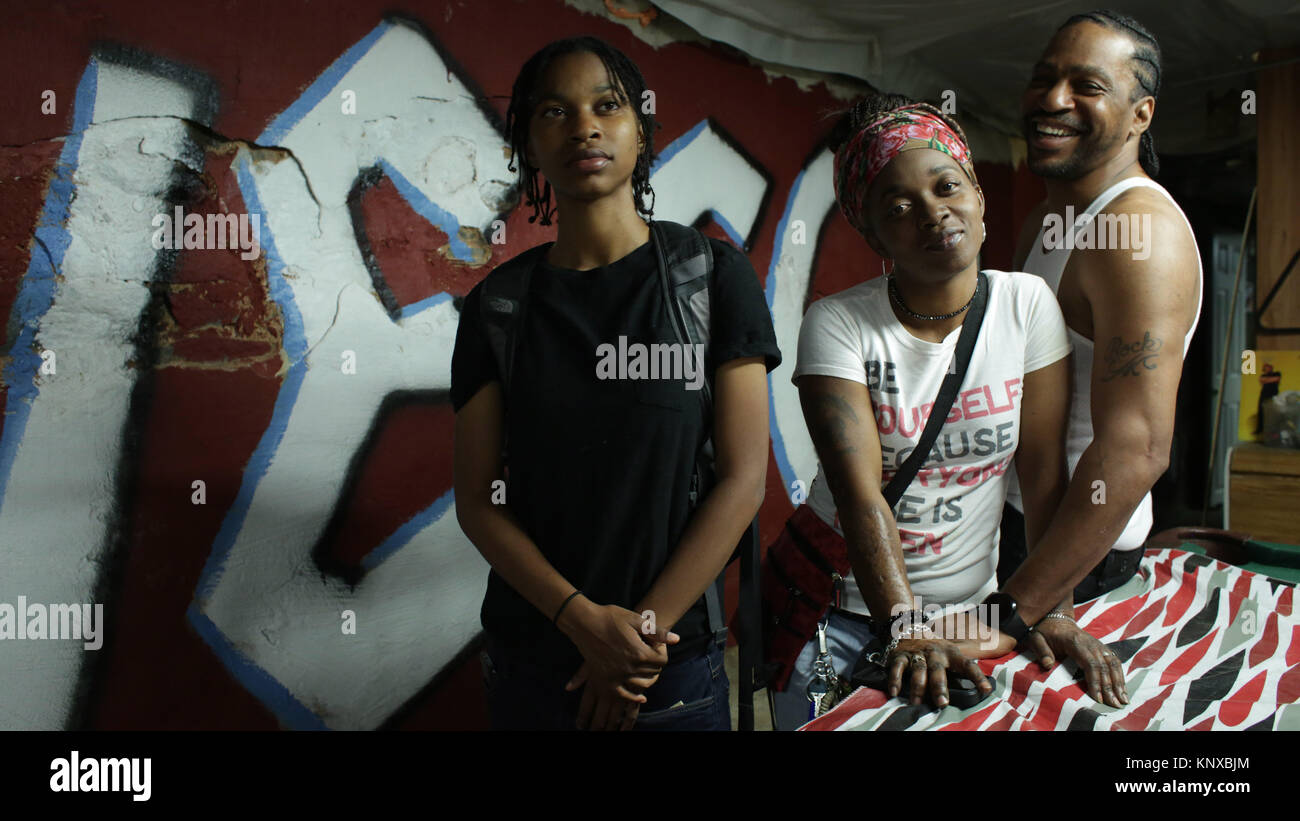 QUEST, from left: P.J. Rainey, Christine'a Rainey, Christopher Rainey ...