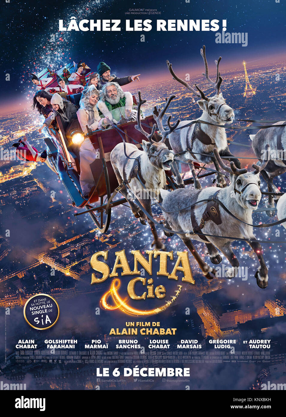 SANTA & CIE, (aka CHRISTMAS & CO), French poster, from left, front ...