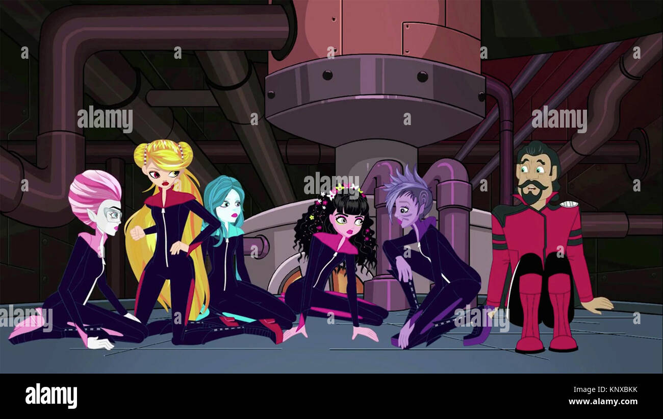 SPACEPOP: NOT YOUR AVERAGE PRINCESSES, from left, Athena (voice ...