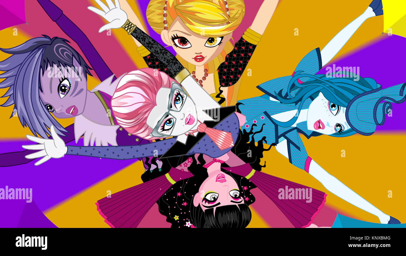 SPACEPOP: NOT YOUR AVERAGE PRINCESSES, clockwise from top, Luna (voice ...