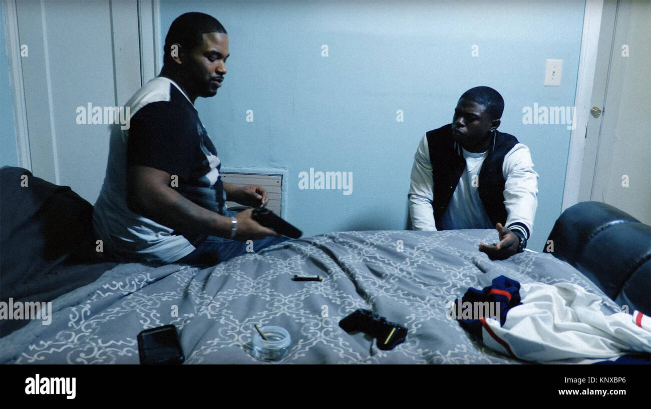 STEP OFF THE BLOCK, from left: Jamar Metzler, Aaron Hill, 2017. © Will ...