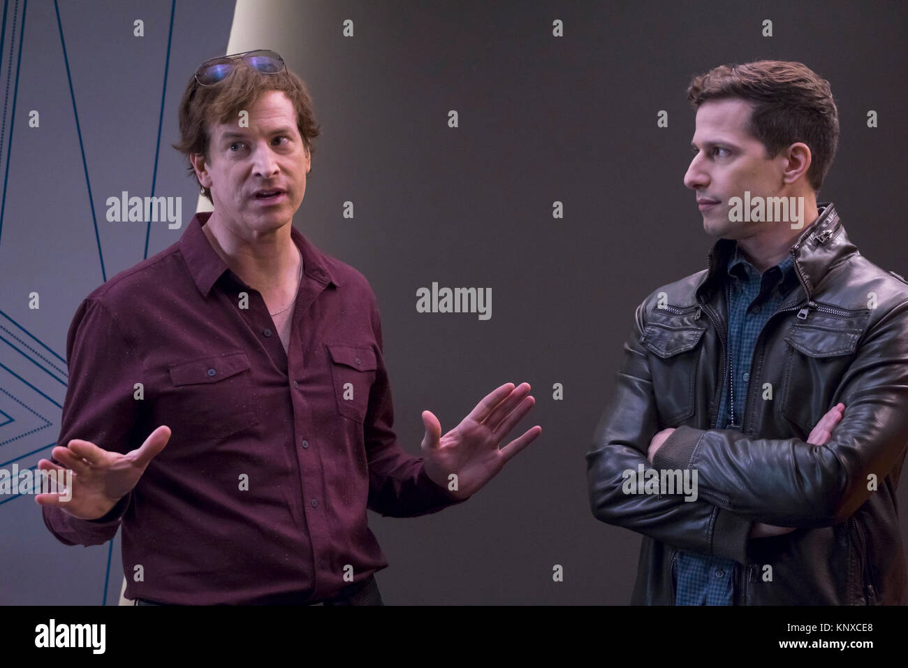BROOKLYN NINE-NINE, Ron Huebel, Andy Samberg in 'Return To Skyfire ...