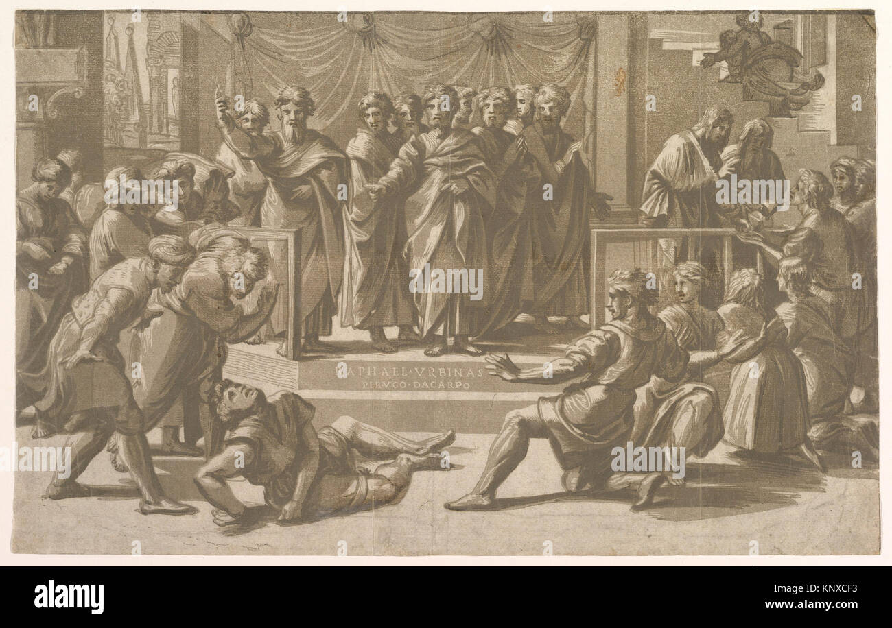Death of ananias hi-res stock photography and images - Alamy