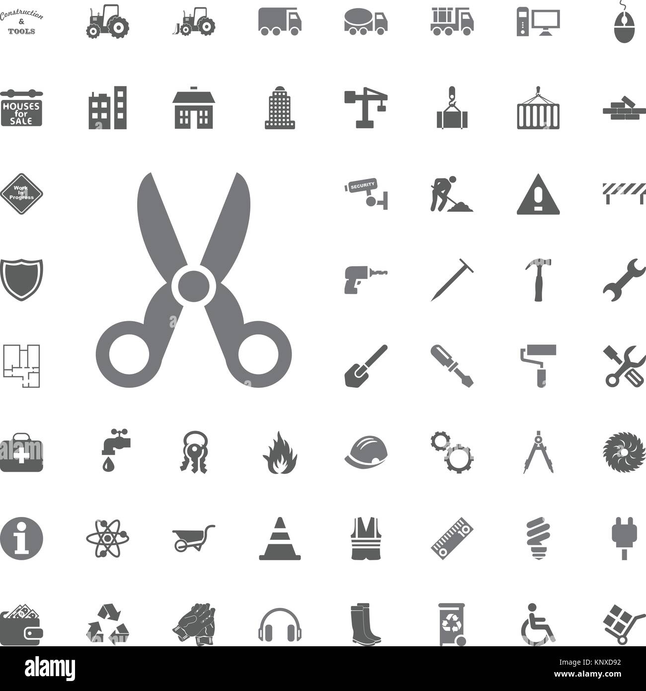 Truck barricade Stock Vector Images - Alamy