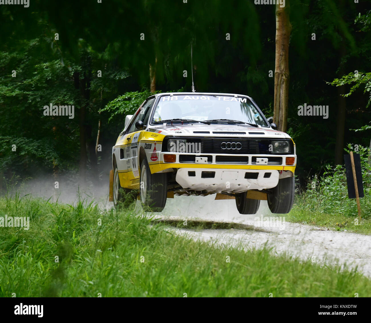 Audi Quattro Rally Jump