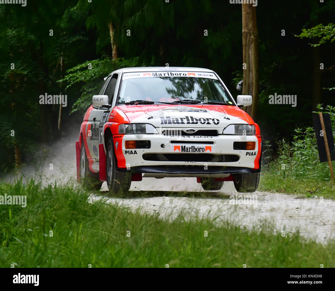 Tim Bendle, Ford Escort Cosworth, K 744 GOO, Forest rally stage, Goodwood FoS 2015, 2015 ...