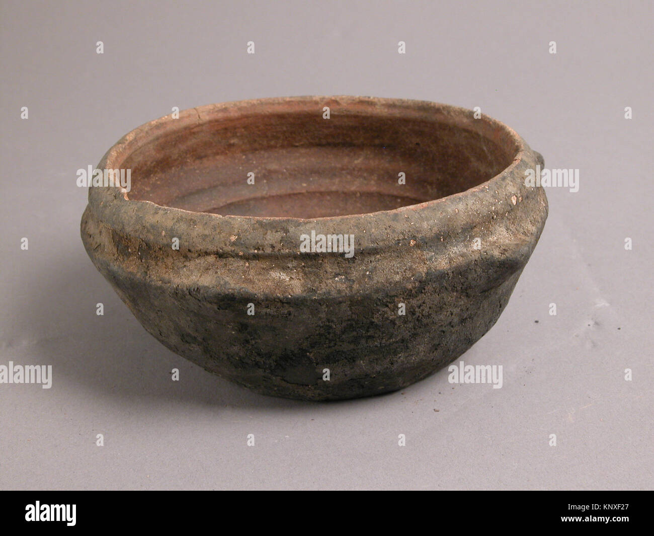 Coptic earthenware bowl from 4th–7th century Byzantine Egypt, used for ...