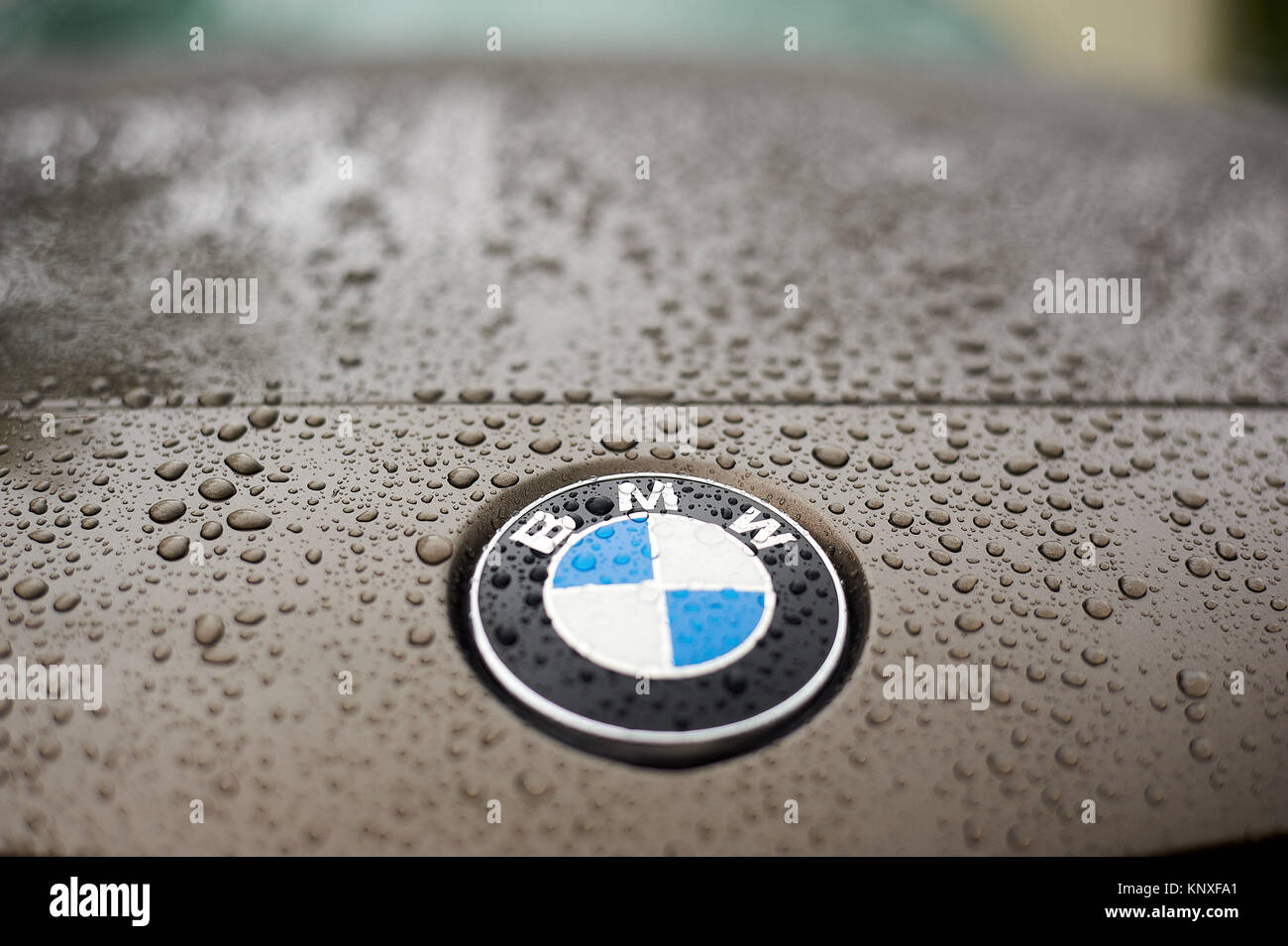 Water on BMW Stock Photo - Alamy