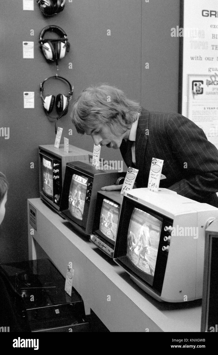 1970s retail Black and White Stock Photos & Images - Alamy