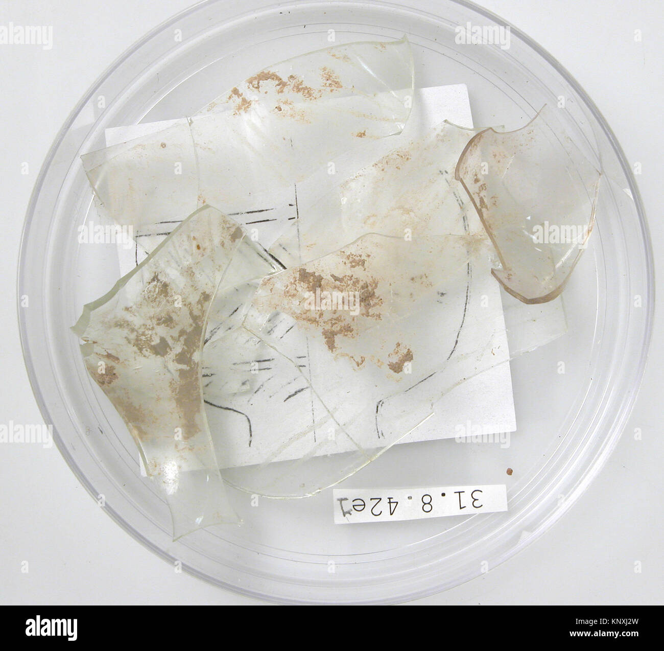 Glass Fragments MET cop0722 479162 Stock Photo - Alamy