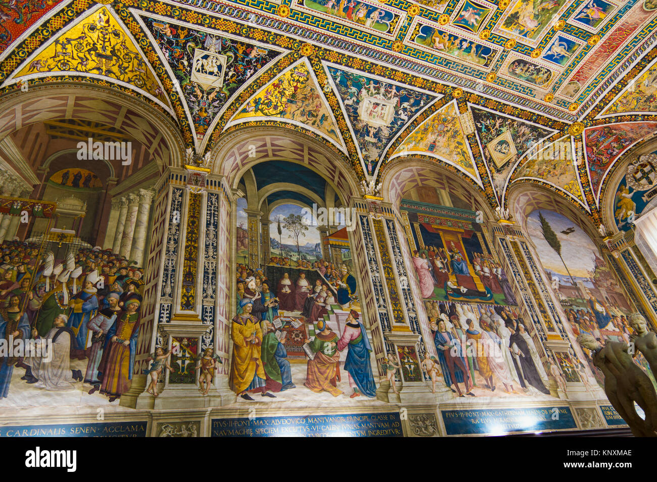 Renaissance library italy hi-res stock photography and images - Alamy
