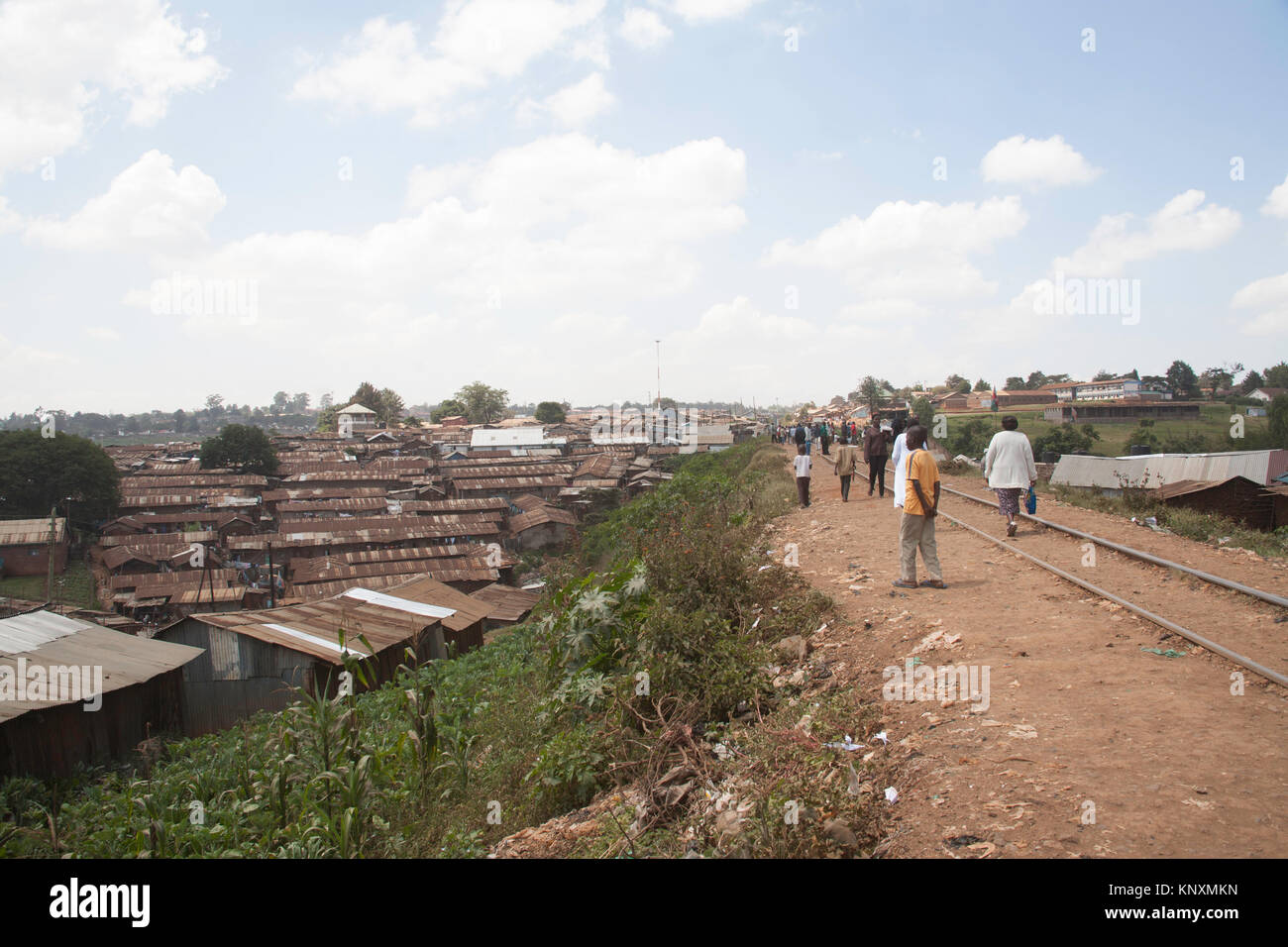 Kibera slums, Nairobi, Kenya, East Africa Stock Photo - Alamy