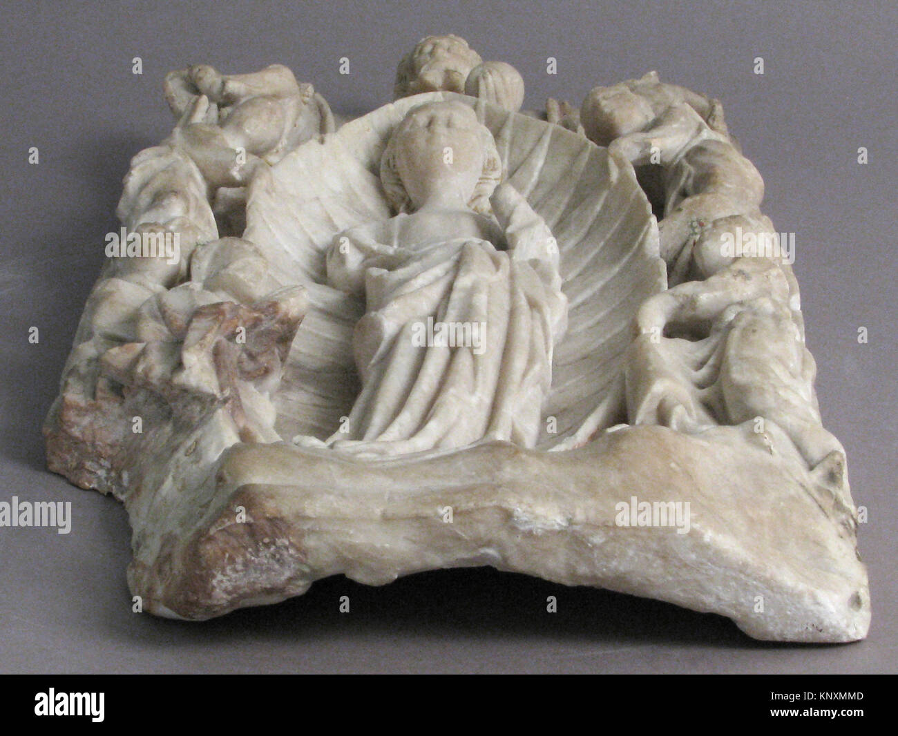 Depiction of the Assumption of the Virgin Mary, representing her ...
