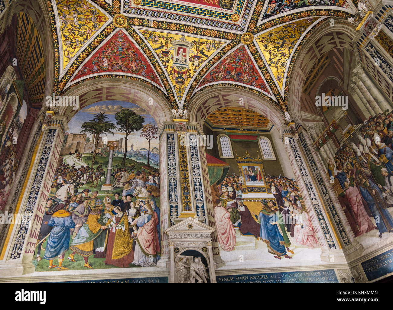 The piccolomini library hi-res stock photography and images - Alamy