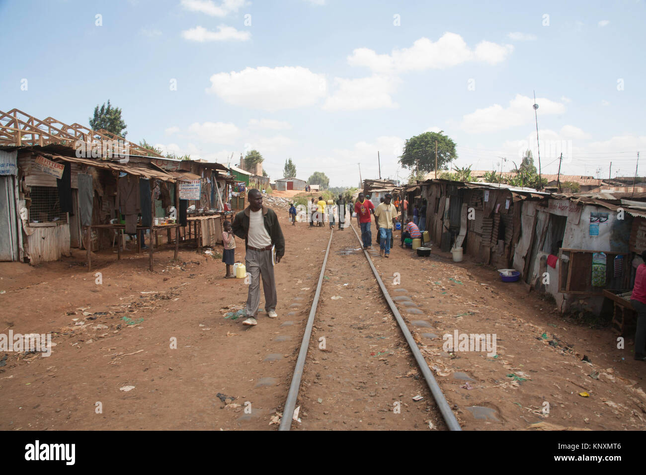 Kibera slums, Nairobi, Kenya, East Africa Stock Photo - Alamy