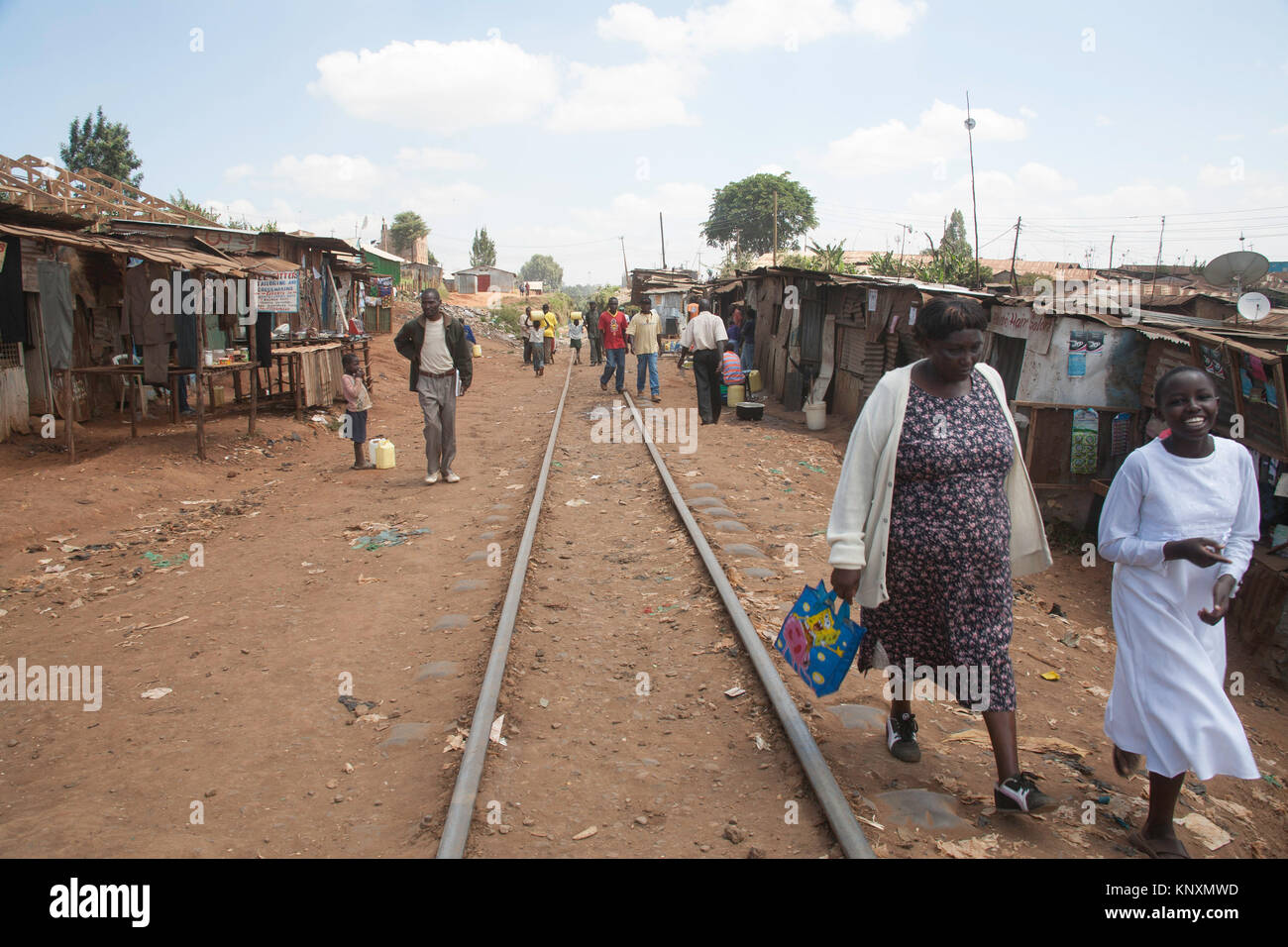 Kibera slums, Nairobi, Kenya, East Africa Stock Photo - Alamy