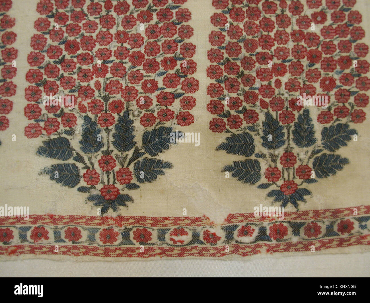 An end panel of a sash from Kashmir, India, catalog number wb-1997.48c ...
