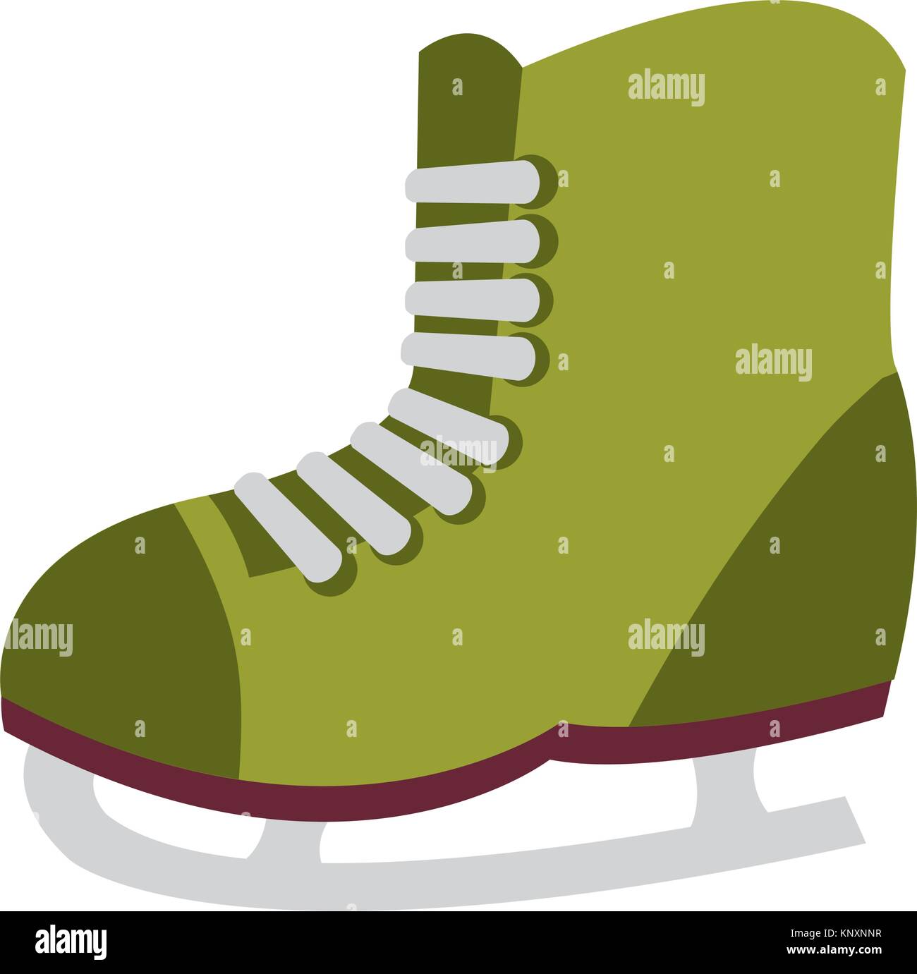 Ice skate design Stock Vector Image & Art - Alamy